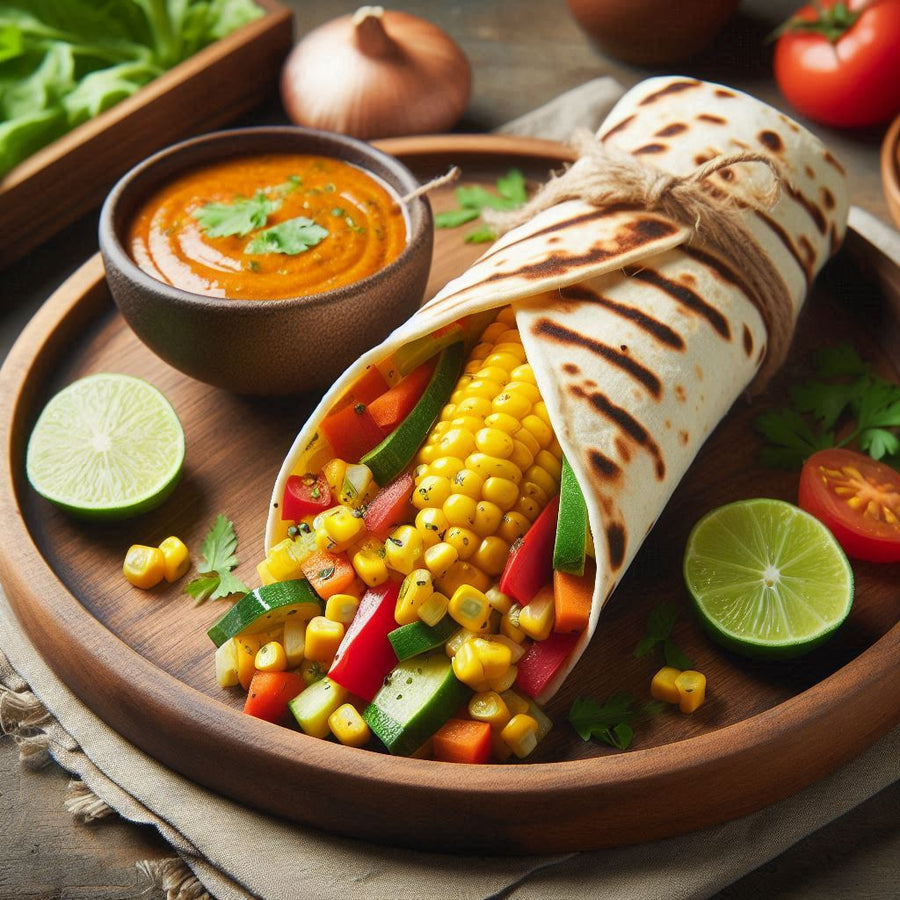 Tandoori Sweet Corn Wrap